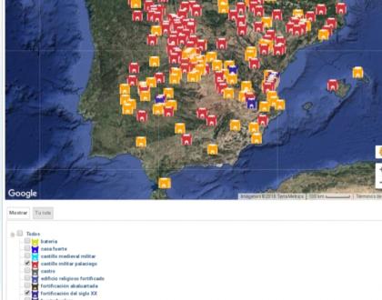 Mapa | Asociación española de amigos de los Castillos, Castillos de ...